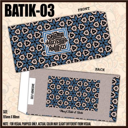 Katalog Batik | Kilang Sampul Duit Raya